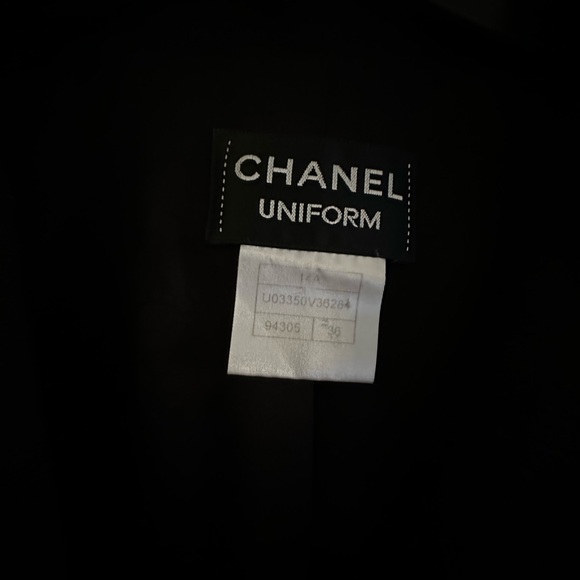 CHANEL | Jackets & Coats | Channel Uniform Suit Blazer | Poshmark